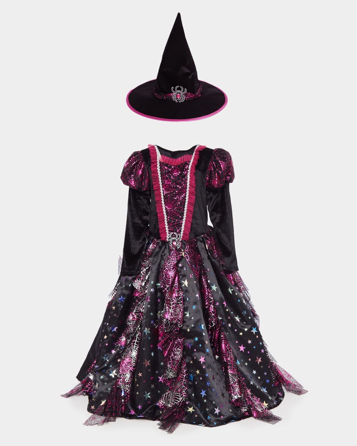 Deluxe Witch Costume (3-10 Years) - Dunnes Stores