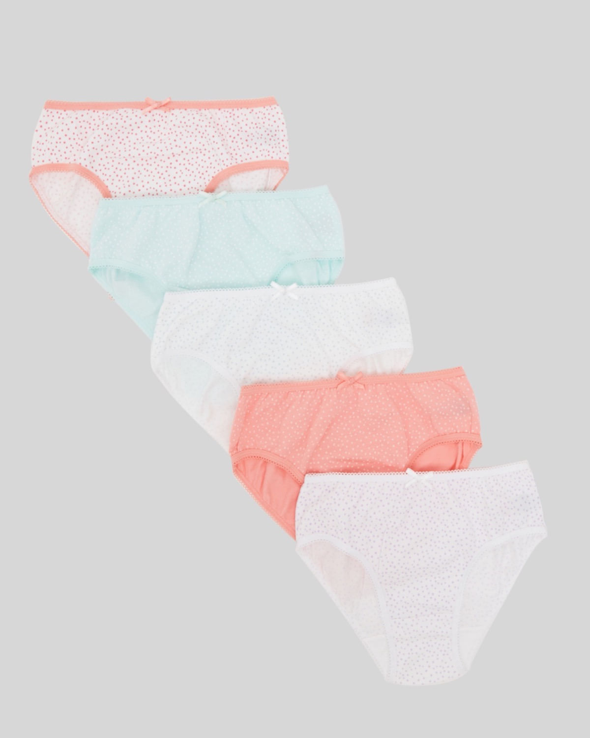 Girls Briefs - Pack Of 5 (2-14 Years) - Dunnes Stores