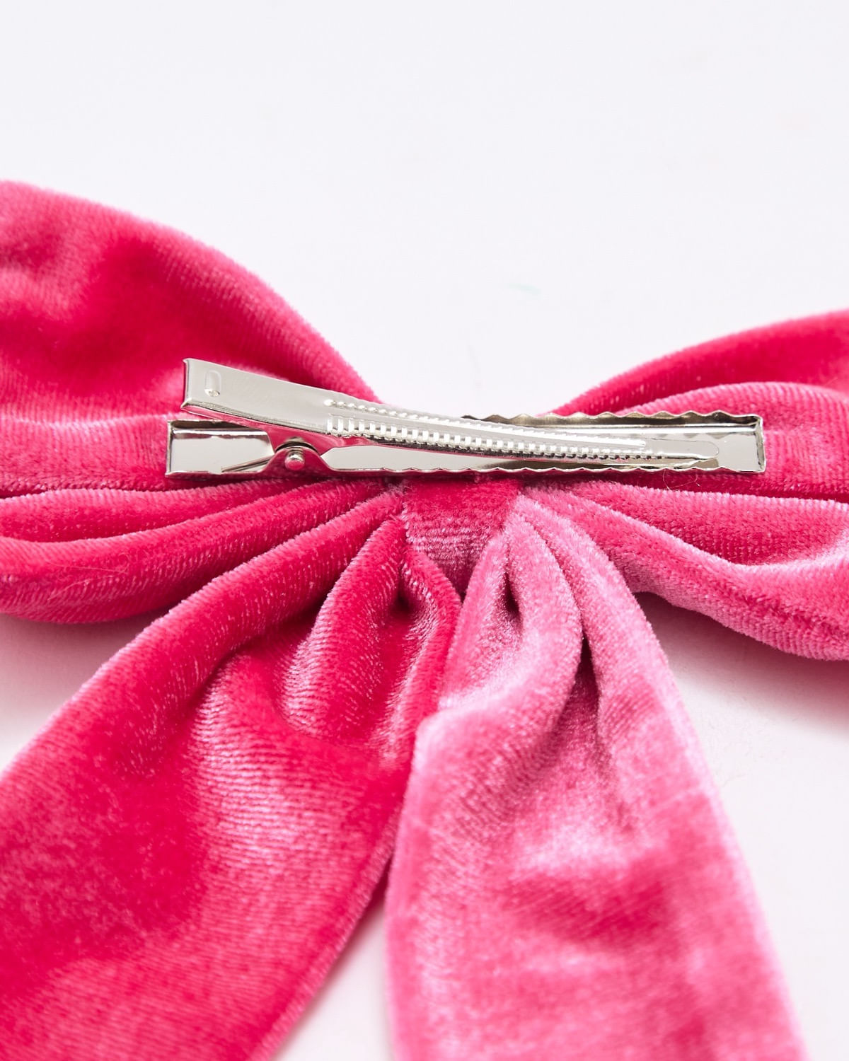 Velvet Long Pink Bow - Dunnes Stores