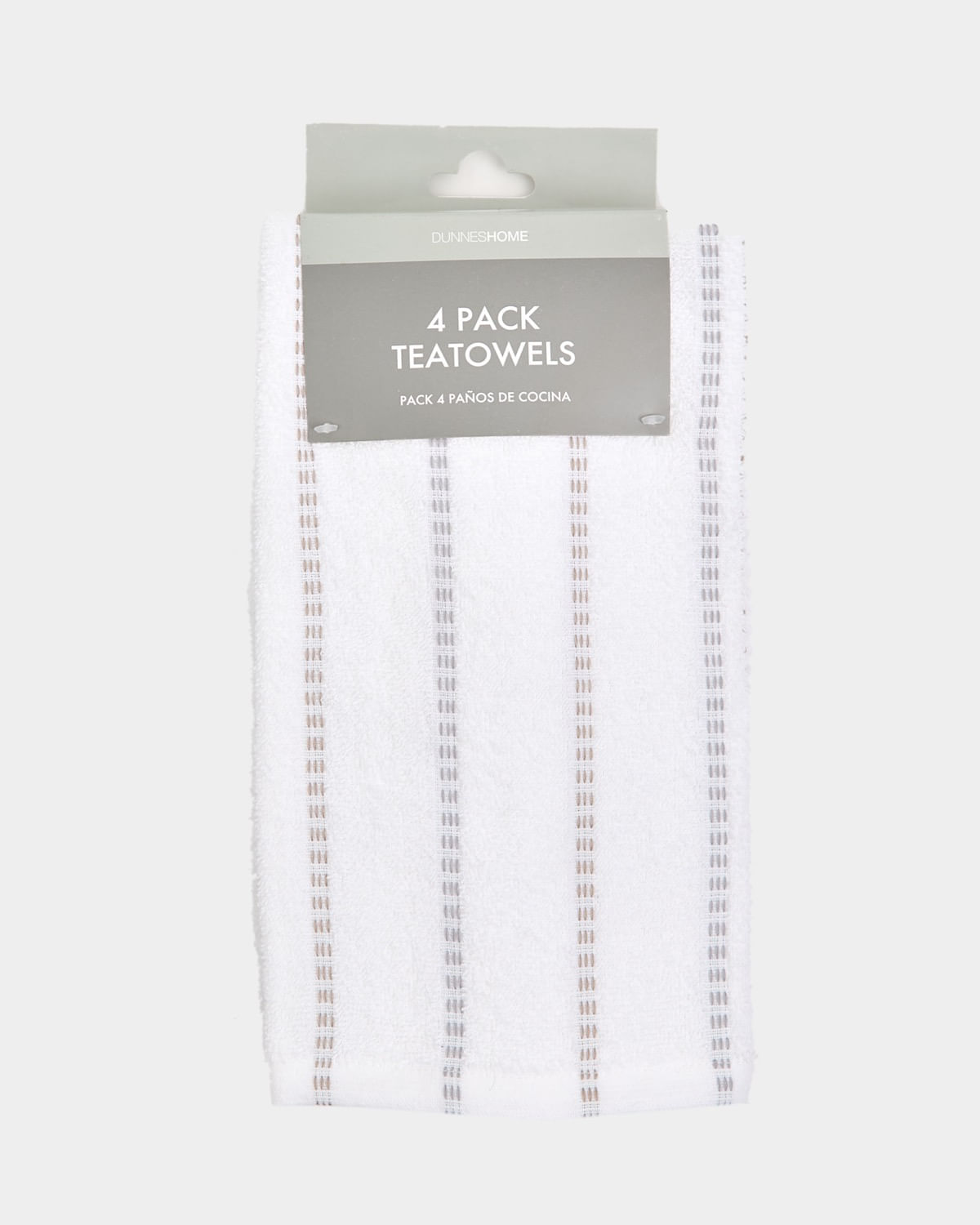 Tea Towels - Pack Of 4 - Dunnes Stores