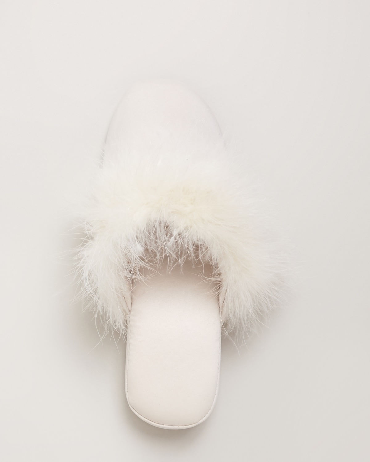 Pearl Feather Trim Slipper - Dunnes Stores