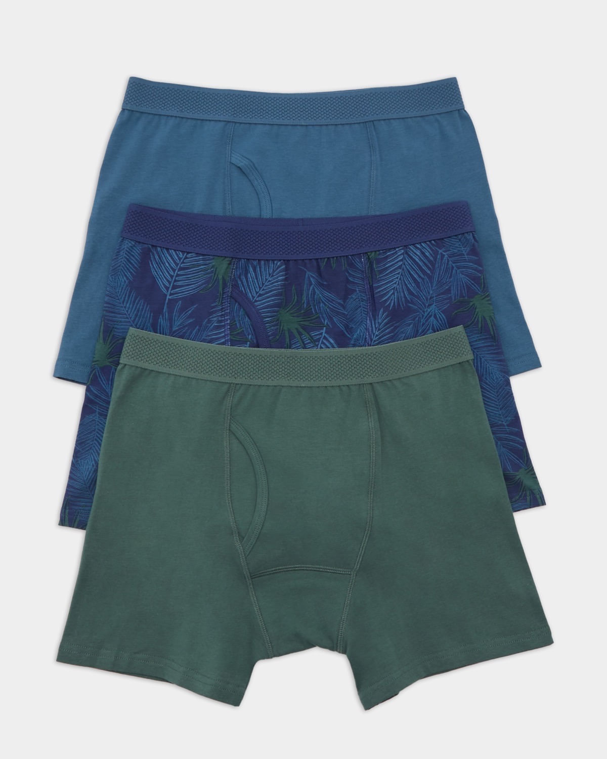 Keyhole Trunks - Pack Of 3 - Dunnes Stores