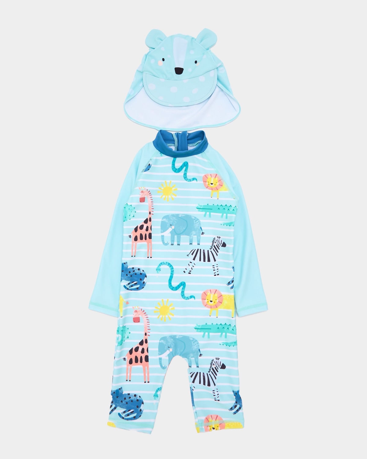 Animal All-Over Print Unitard Set (0 Months-5 Years) - Dunnes Stores