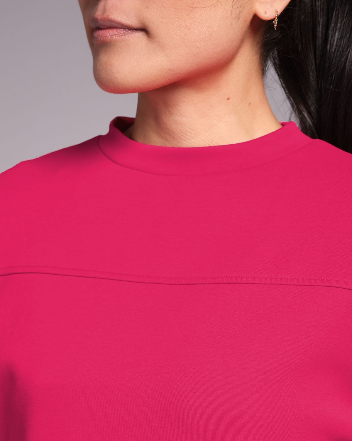 Powercut Studio Crew Sweatshirt Raspberry - Dunnes Stores