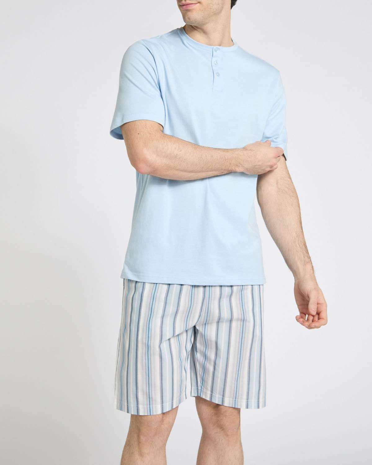 Woven Cotton Short Pyjamas Set - Dunnes Stores