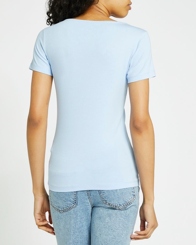 Short Sleeve V-Neck T-Shirt - Dunnes Stores