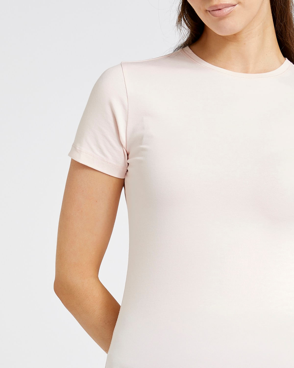 Stretch Crew Neck T-Shirt - Dunnes Stores