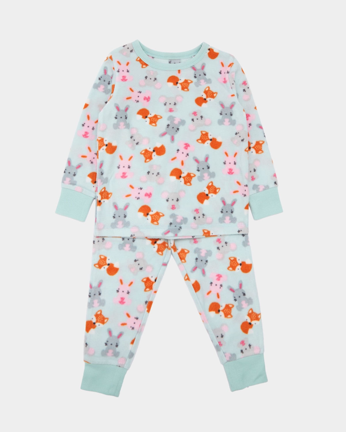 Baby Girls Fleece Pyjamas (6 Months-4 Years) - Dunnes Stores