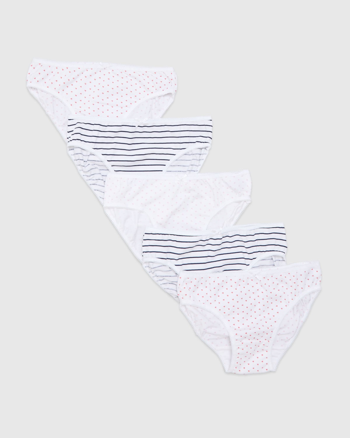 Girls Briefs - Pack Of 5 (2-14 Years) - Dunnes Stores