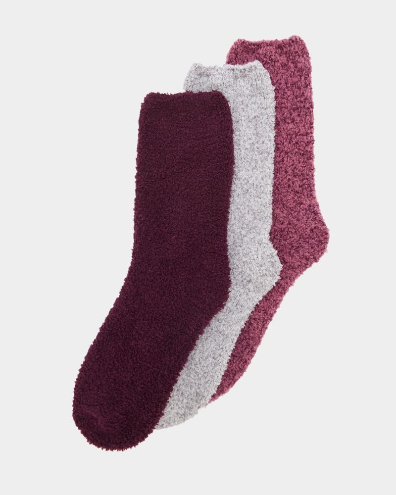 Fluffy Socks - Pack Of 3 - Dunnes Stores