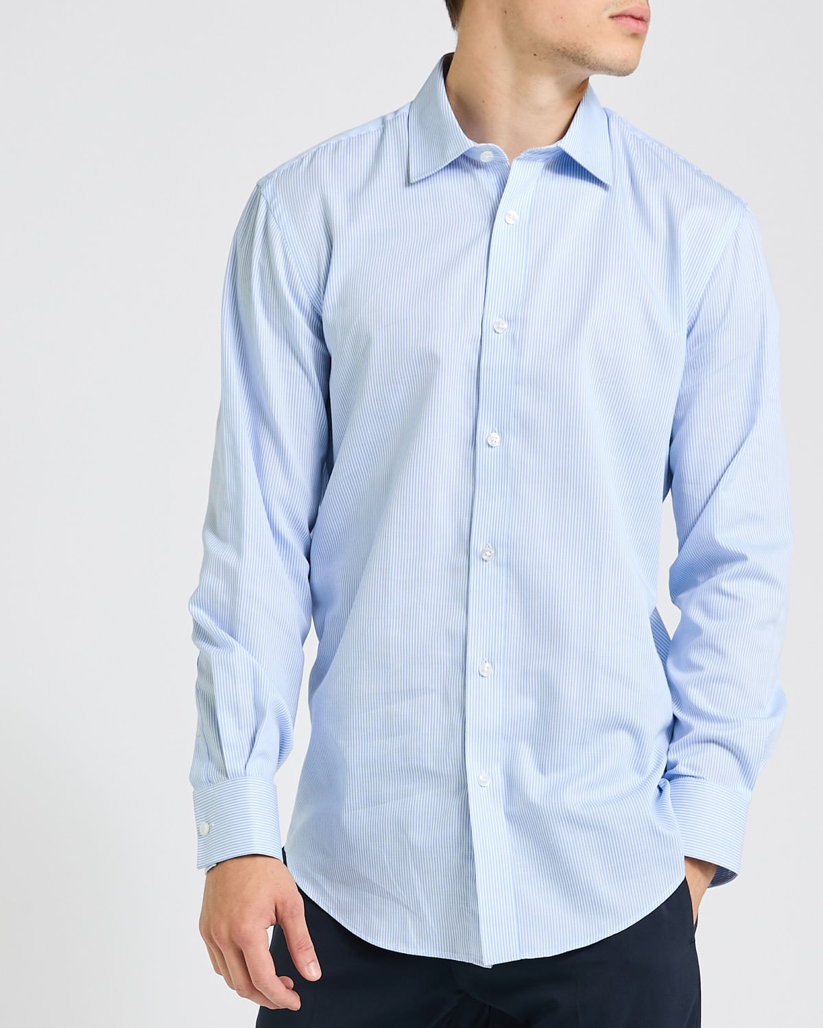 Regular Fit Cotton-Rich Design Shirt - Dunnes Stores