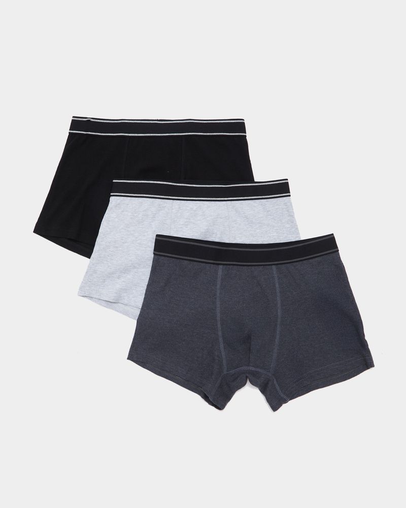 Cotton Rich Hipster Boxers - Pack Of 3 - Dunnes Stores