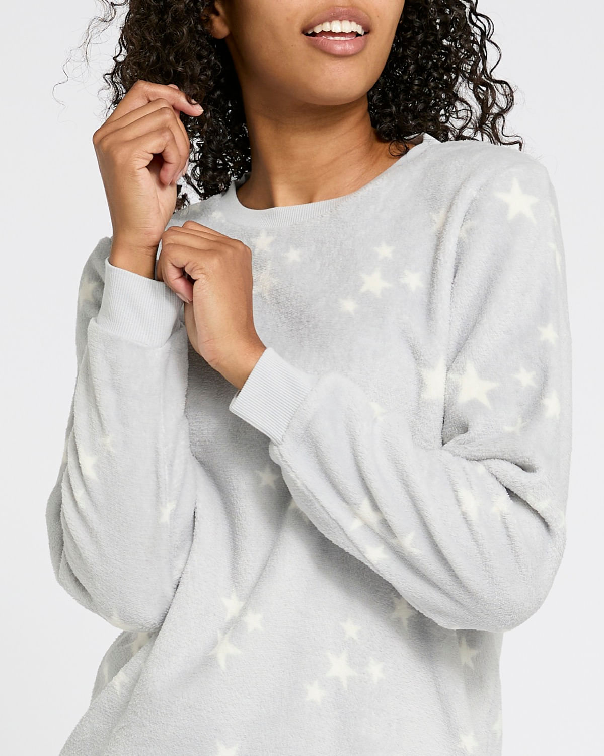 Fluffy Fleece Pyjama Set - Dunnes Stores