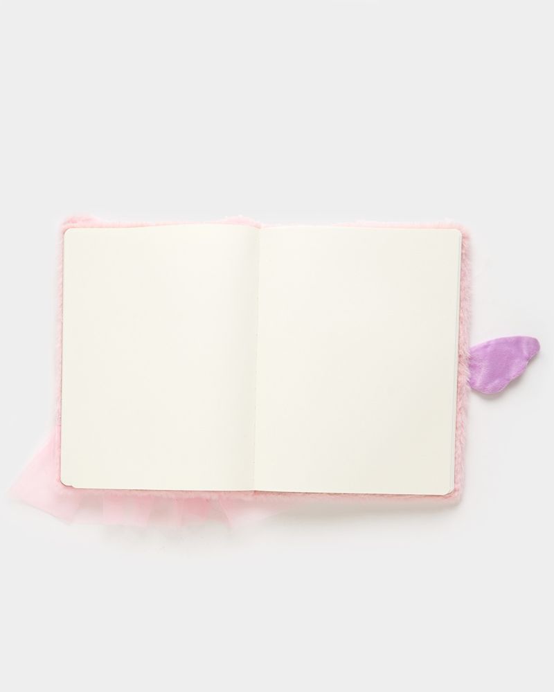 Large Fur Notebook - Dunnes Stores