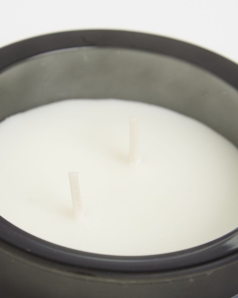 Footed Candle - Cedarwood & Fig - Dunnes Stores