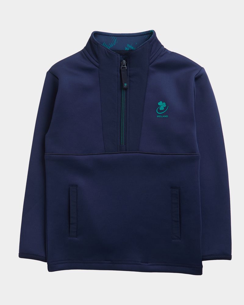 Rugby Tech Half Zip Top (4-14 Years) - Dunnes Stores