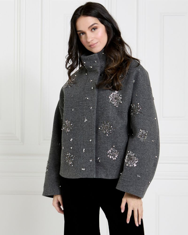 Gallery Scarlet Embellished Jacket - Dunnes Stores