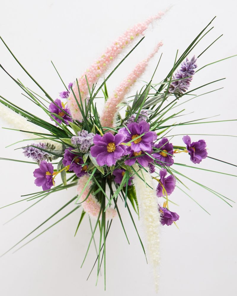 Floral Grass Plant - Dunnes Stores