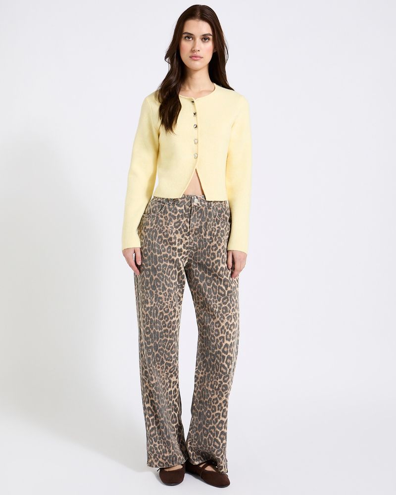 Savida Split Hem Button Cardigan - Dunnes Stores