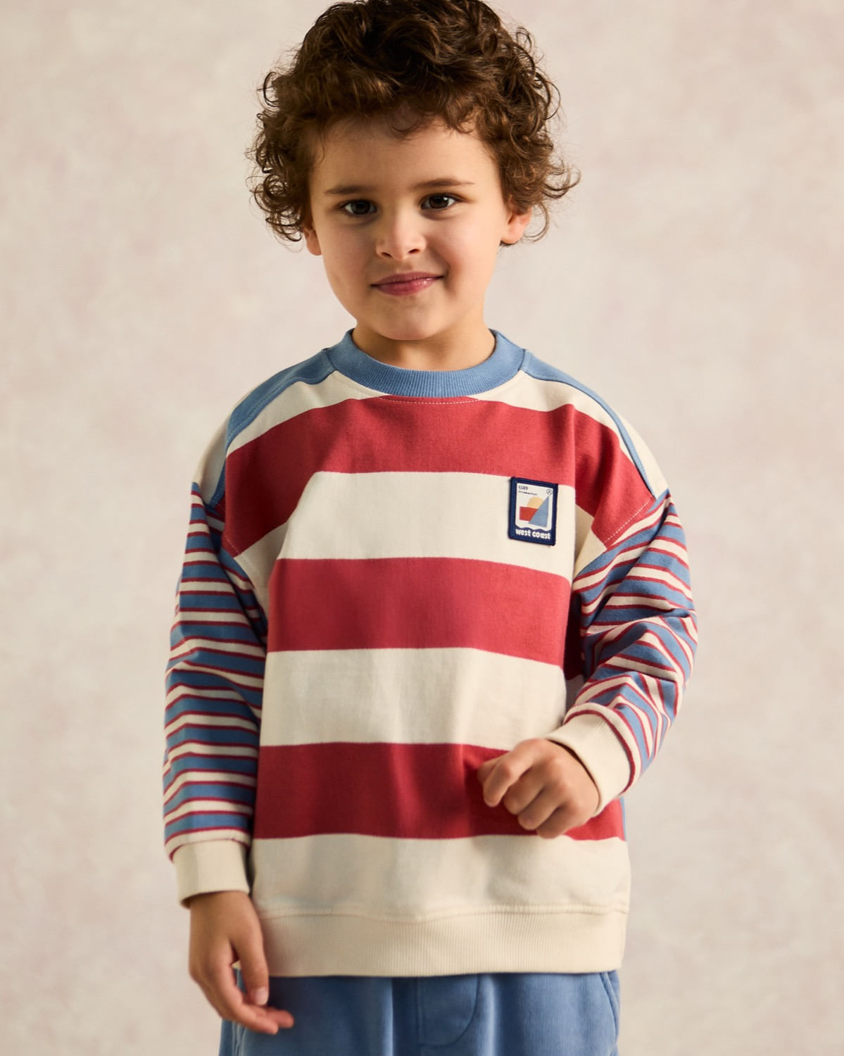 Leigh Tucker Willow Luka Stripe Jumper (12 Months-8 Years) - Dunnes Stores