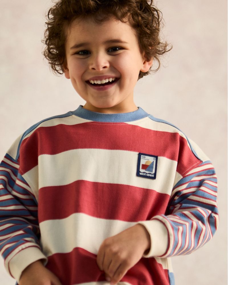 Leigh Tucker Willow Luka Stripe Jumper (12 Months-8 Years) - Dunnes Stores