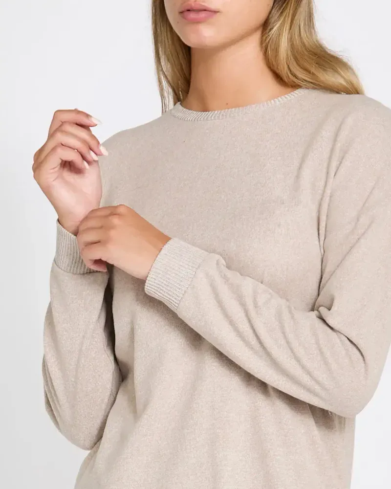 Cosy Pyjama Set - Oatmeal - Dunnes Stores