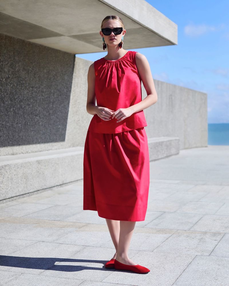 Carolyn Donnelly The Edit Cotton Skirt - Dunnes Stores