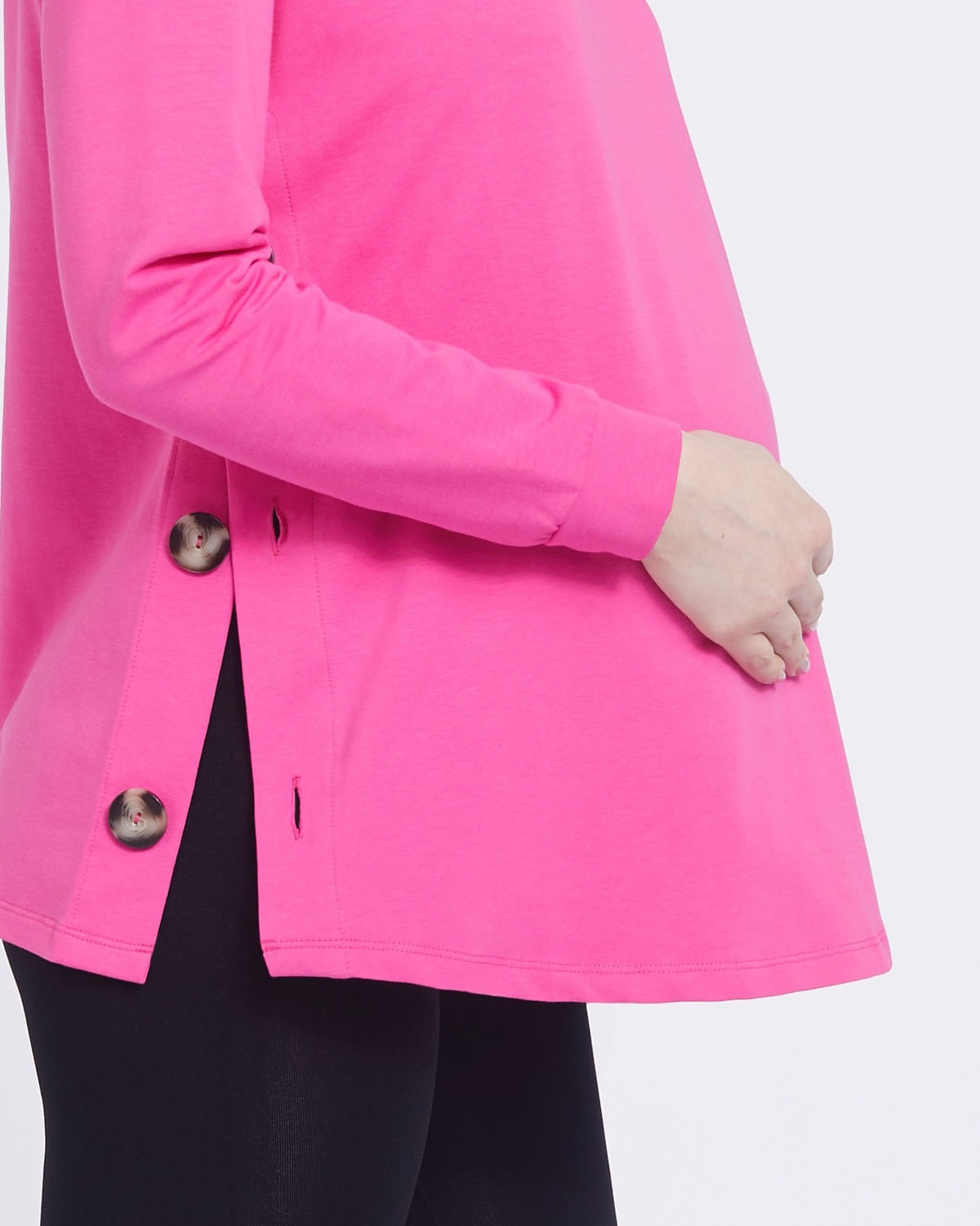 Savida Maternity Button Detail Sweatshirt - Dunnes Stores